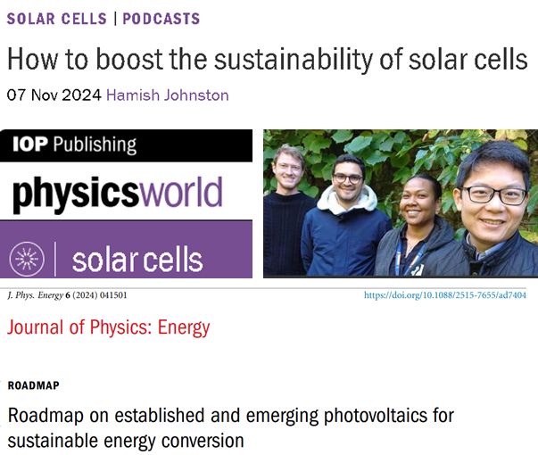Exploring Sustainable Solar Cells: Oxford Researchers Discuss Latest ...